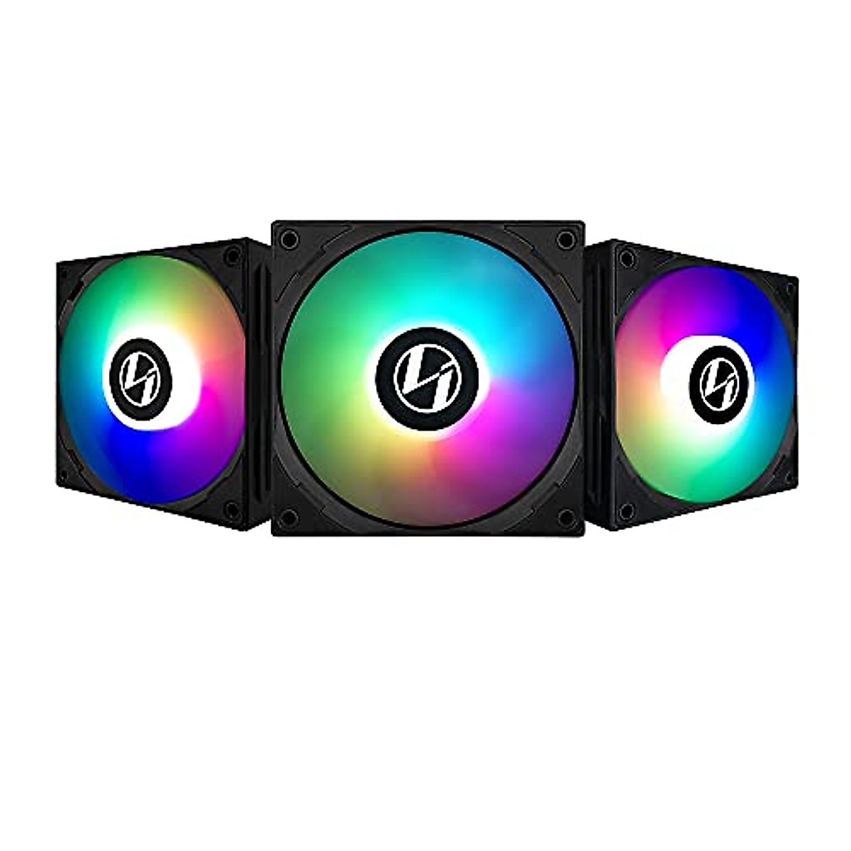 Lian Li ST120-3B Black 3 Pack, ARGB 120mm LED PWM, with Fan Controller