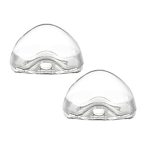Accmor Pacifier Case, Pacifier Holder Case, Pacifier Container for Travel, BPA Free, Transparent, 2 Pack