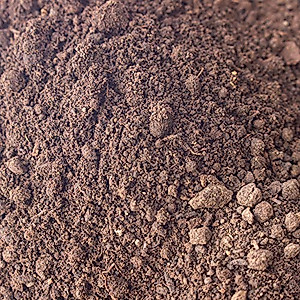 Earth Worm Castings – Organic Red Worm Compost Soil Amendment - .13 Cubic Foot ~6 Lbs - Approximately 1 Gallon - Organic Red Worm Vermiculture and Compost Home, Garden, Greenhouse, and Farm