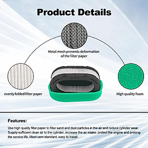 TIANYAN 32 083 09-S Air Filter&Oil Filter&Fuel Filter kits for Kohler 7000 Series KT610 KT620 KT715 KT725 KT730 KT735 KT740 KT745 19HP-26HP Engine MTD Lawn Mower 32 083 09 32 883 09-S1