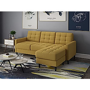 Gold Sparrow Ashland Sectional, Honey