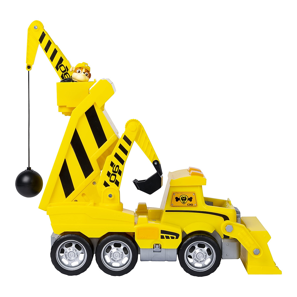 Paw Patrol, Ultimate Rescue Construction Truck with Lights, Sound and Mini Vehicle, for Ages 3 and Up