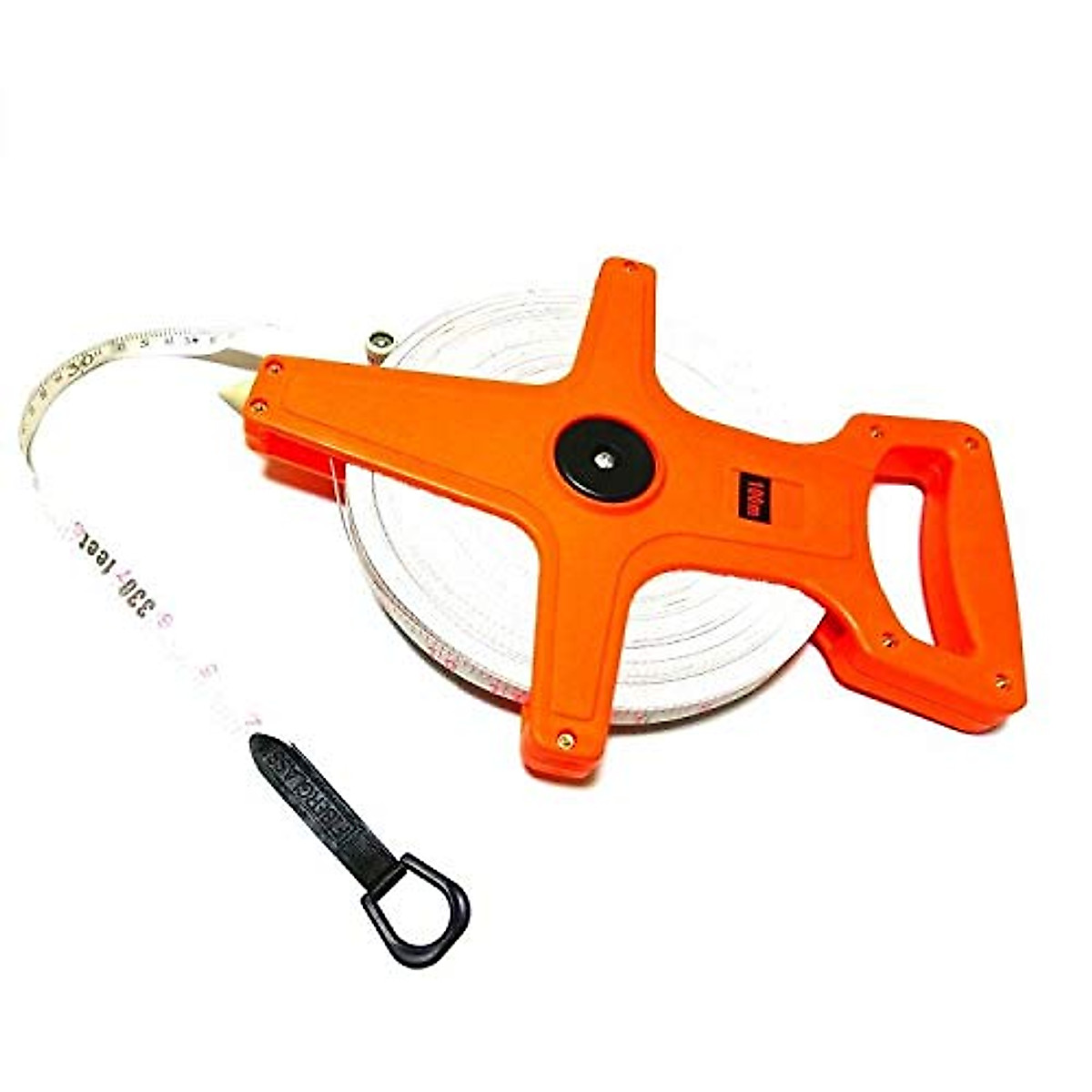 Open Reel Fiberglass Tape Measure, Open Reel Dual Sided Fiberglass Tape Measure for Engineer (330FT(100M))