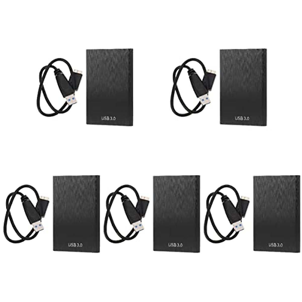 SOLUSTRE External Hard Drive Pc External Hard Drive 5 Pieces USB3. 0 Mobile Hard Drive USB3. 0 Mobile Hard Drive USB3. 0 Hard Disk Hard Disk HDD External Hard Drive Laptop Hard Drive