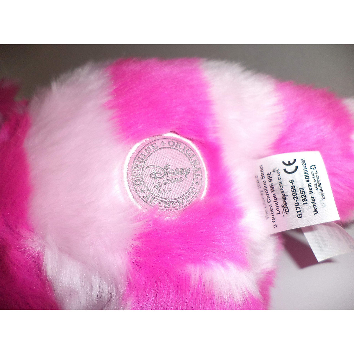 Disney Store Exclusive Alice in Wonderland Cheshire Cat 20" Plush