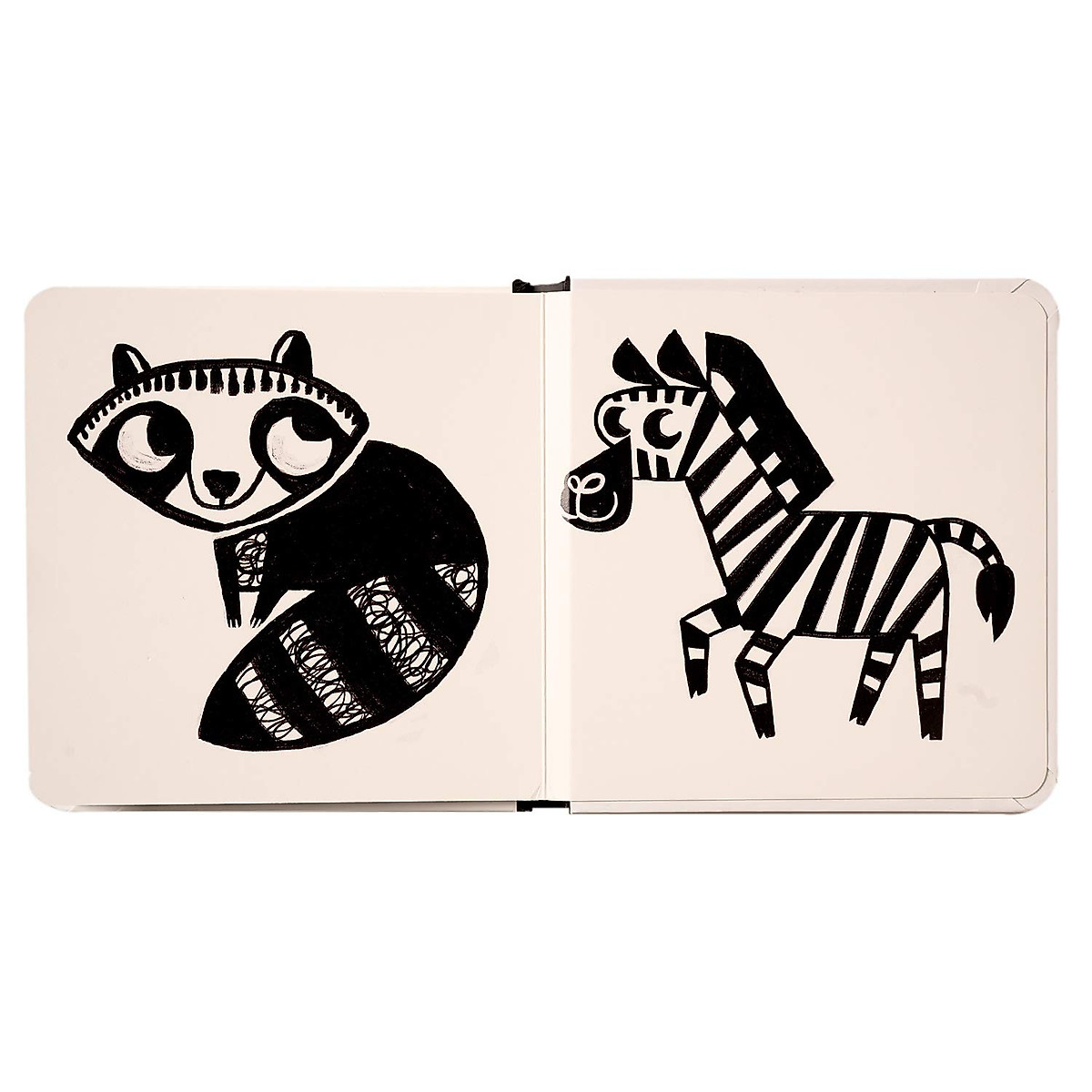 Manhattan Toy Wimmer-Ferguson Baby Zoo Board Book, Ages 6 Months and Up