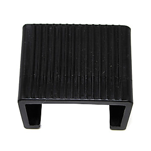 JSP Manufacturing Patio Rattan Wicker Furniture Medium Alignment Fasteners Clips for Sectional Sofa Chair (10) Black