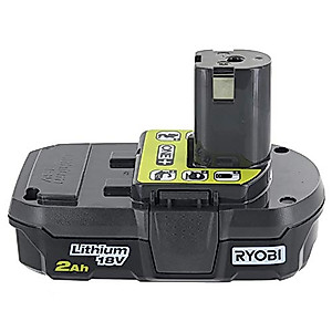 Ryobi P190 2.0 Amp Hour Compact 18V Lithium Ion Battery w/ Cold Weather Performance and (Charger Not Included / Battery Only)