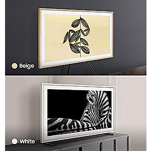 SAMSUNG 65-inch Class The Frame Customizable Bezel - Black (SCFT65BL/ZA, 2020 Model)