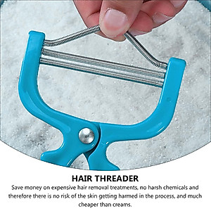 3pcs Facial Hair Remover Facial Shaver for Womens Face Eyebrow Hair Remover Spring Manual Lip Hair Remover Plucker Hair Body Razor Lip Hair Spring Abs Women's Pruning Shears Curls