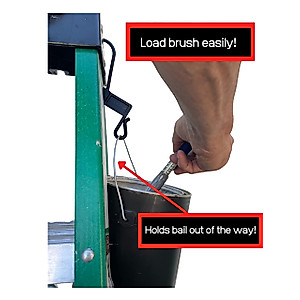 Paint Hook, Black, 5.75 x 3.5 x .5