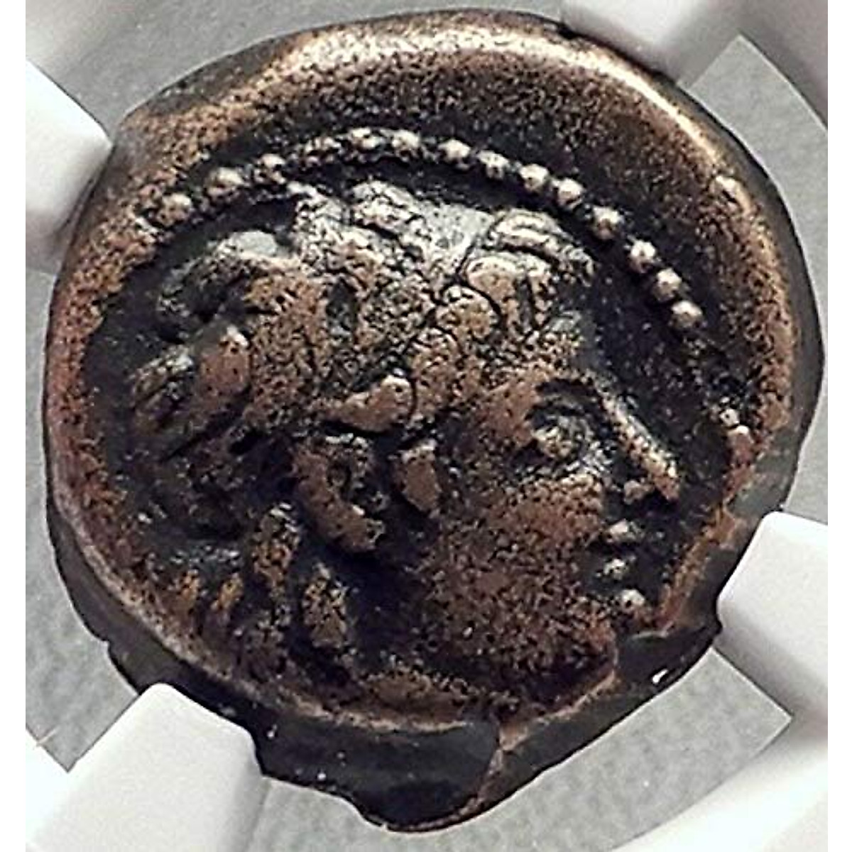 128 GR ALEXANDER II Zabinas Ancient 128BC Seleukid Greek coin VF NGC