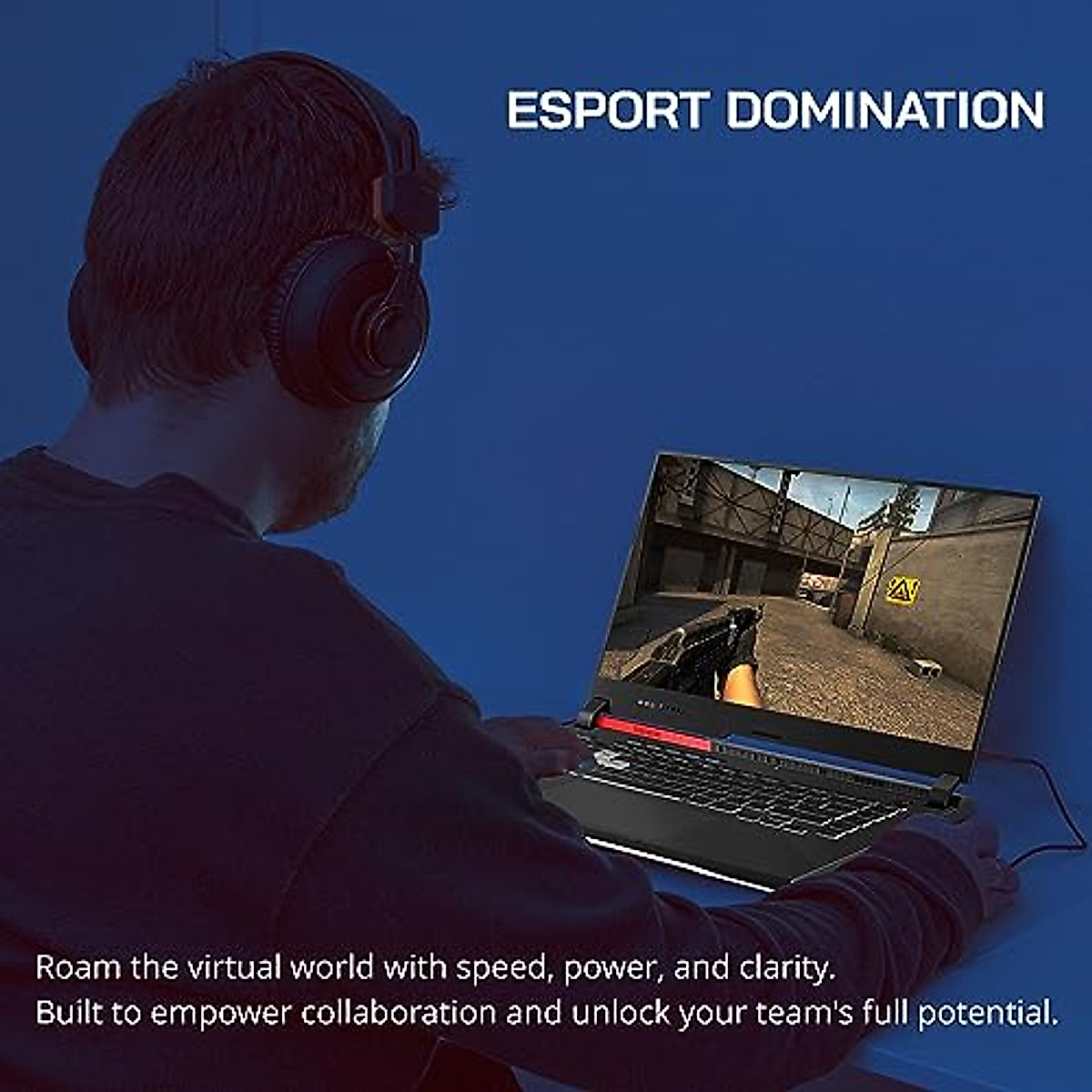 ASUS ROG Strix G15 Advantage Edition Gaming Laptop, 15.6" QHD 165Hz Display, AMD Ryzen 9 5980HX, 32GB RAM, 1TB PCIe SSD, RGB Backlit Keyboard, Radeon RX 6800M, Win 11 Pro, Black, 32GB USB Card