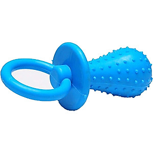 JJLFresheners Dserw Dog Pacifier Chew Toys, Mini Bite Resistant Bell Shape Rubber Pacifier Pet Dog Puppy Molar Chew Training Toy, Bell Chewing Playing Training Toys, for Pet Puppy Dog Cat