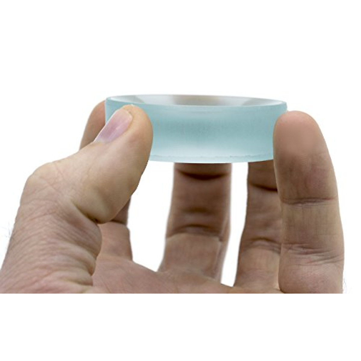 Round Double Concave High Optical Purity Glass Lens - 2" (50mm) Diameter - 50mm Focal Length - 14mm Thick Approx. - Eisco Labs