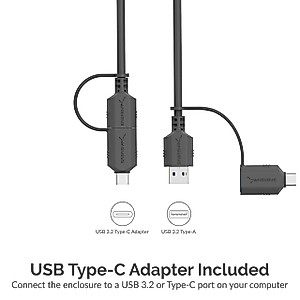 SABRENT Rocket Pro 2TB USB 3.2 External Aluminum SSD (SB-2TB-PRO)