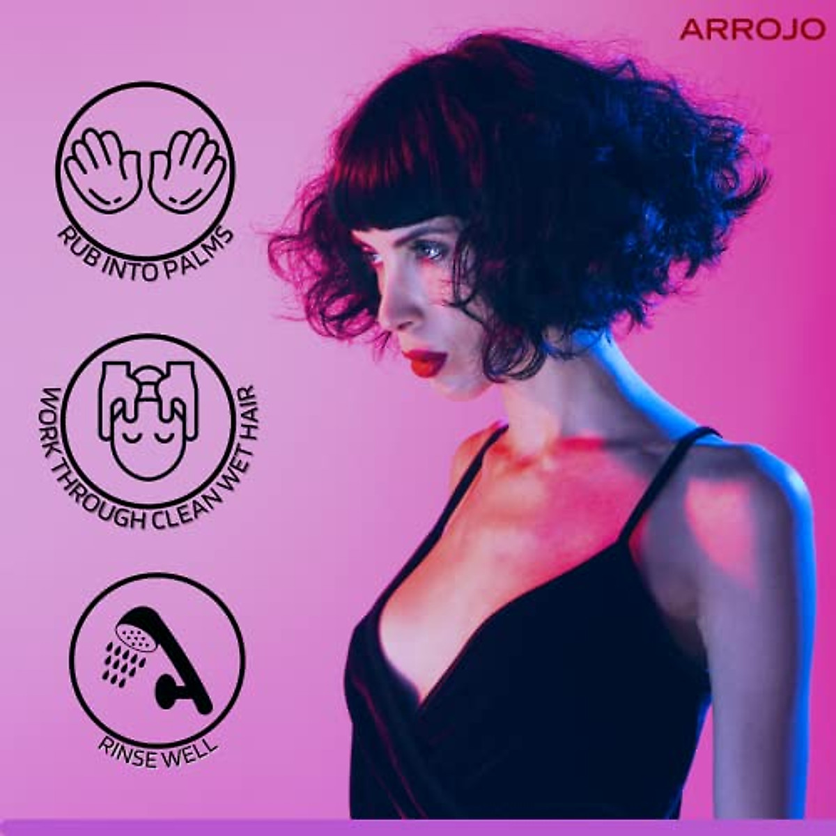 ARROJO Curl Hydration Conditioner, Anjou Pear and Fig Leaf, 6.7 fl.oz.