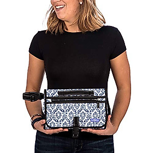 SCOUT Game Changer Portable Diaper Changing Pad, Padded Baby Changing Mat with Storage Pockets (Multiple Patterns Available)