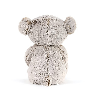 DEMDACO Pocket Prayer Teddy Bear Soft Grey 16 inch Plush Fabric Stuffed Animal Toy