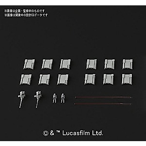 Bandai Hobby Star Wars 1/144 at-at Walker Building Kit, Multi (BAN214476), 8"