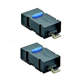 Pack of 2 Omron Micro switches Angle Terminal SPST 0.6N Home Appliances - Compatible with MX Anywhere M905 Mouse