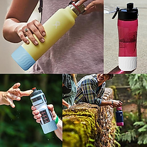 BOSOIRSOU 20 pcs Cup Accessories Set, 5 Square Silicone Leak-Proof Stoppers, 5 Round Leak-Proof Stoppers, 5 Straw Covers Boots, 5 Cup Sleeves for 40 oz Tumbler Bottom Protector Flask