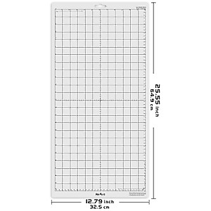 ReArt Standard Grip Cutting Mat for Silhouette Cameo 4 Packs 12" x 24" - Adhesive Cut Mat Replacement Set Matts Vinyl Craft