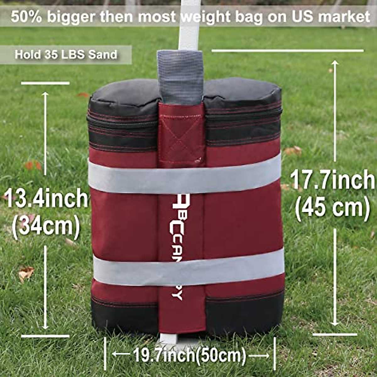 ABCCANOPY Canopy Sandbags for Instant Shelters, 140lb
