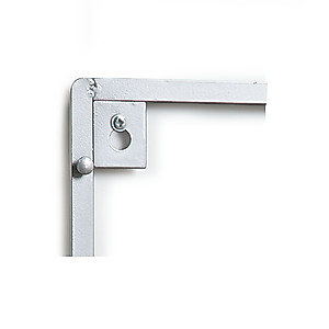 Zeller 17755 Wall/Door Magazine Rack, mesh, 35,5 x 9 x 85,5 cm