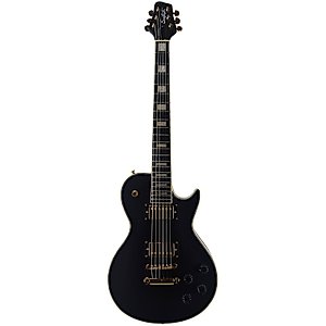 Sawtooth 6 String Solid-Body Electric Guitar, Right Handed, Satin Black, (ST-H70C-STNBK)