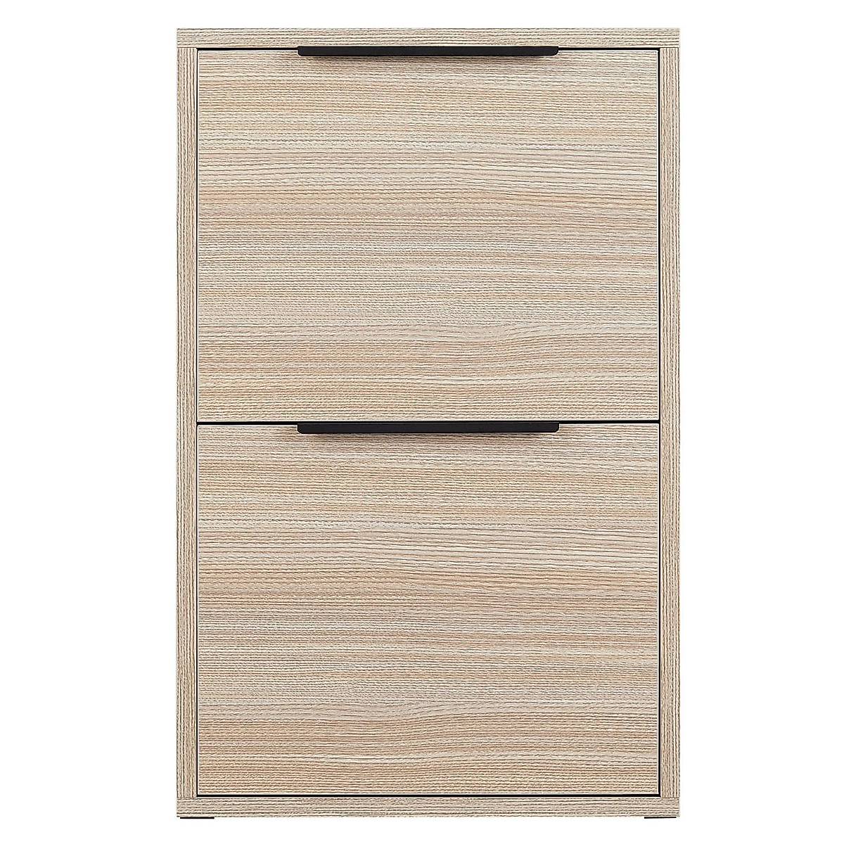LUCYPAL 2 Drawer Wood File Cabinet,Wooden Storage Filing Cabinets with Hanging Bars for Letter Size,Under Desk Small File Cabinet for Home Office,Beige
