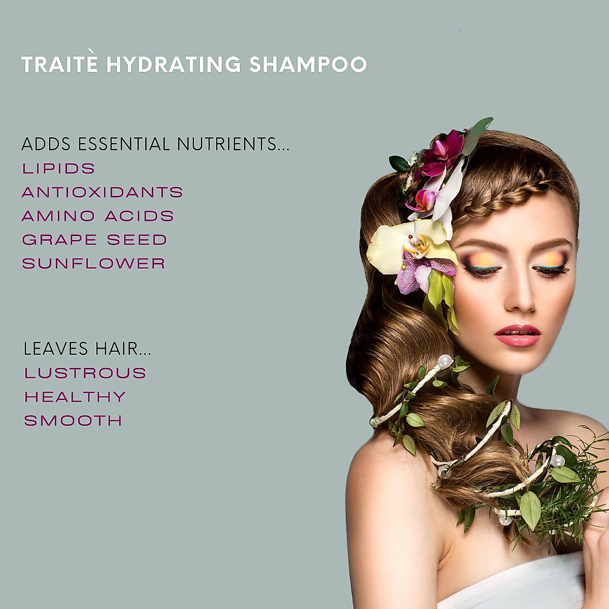 Mastey Paris Professional Cream Hair Care, Sulfate Free, Lipid & Amino Acid Fortified, with UV Blocking Antioxidants - 33 fl oz (Shampoo plus Conditioner)