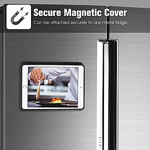 Fintie Magnetic Stand Case for iPad 6th / 5th Generation (2018/2017), iPad Air 2 / Air 1 (9.7 Inch) - [Multiple Secure Angles] Shockproof Rugged Soft TPU Back Cover, Auto Wake/Sleep, Black