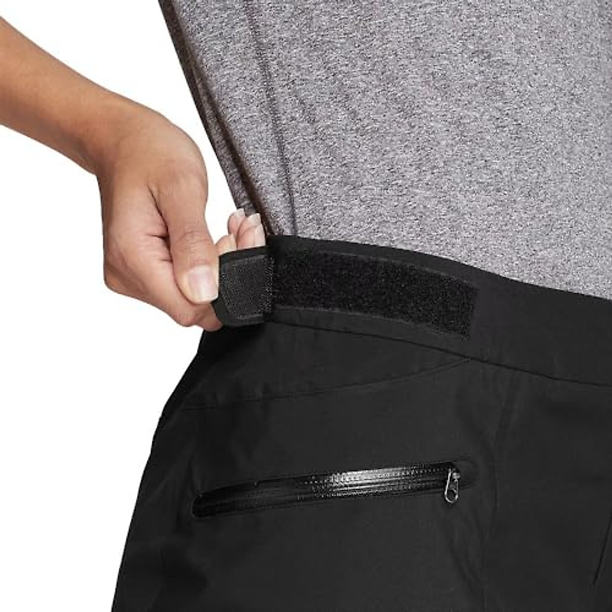 Eddie Bauer Women's Cloud Cap Stretch Rain Pants, Black, X-Small