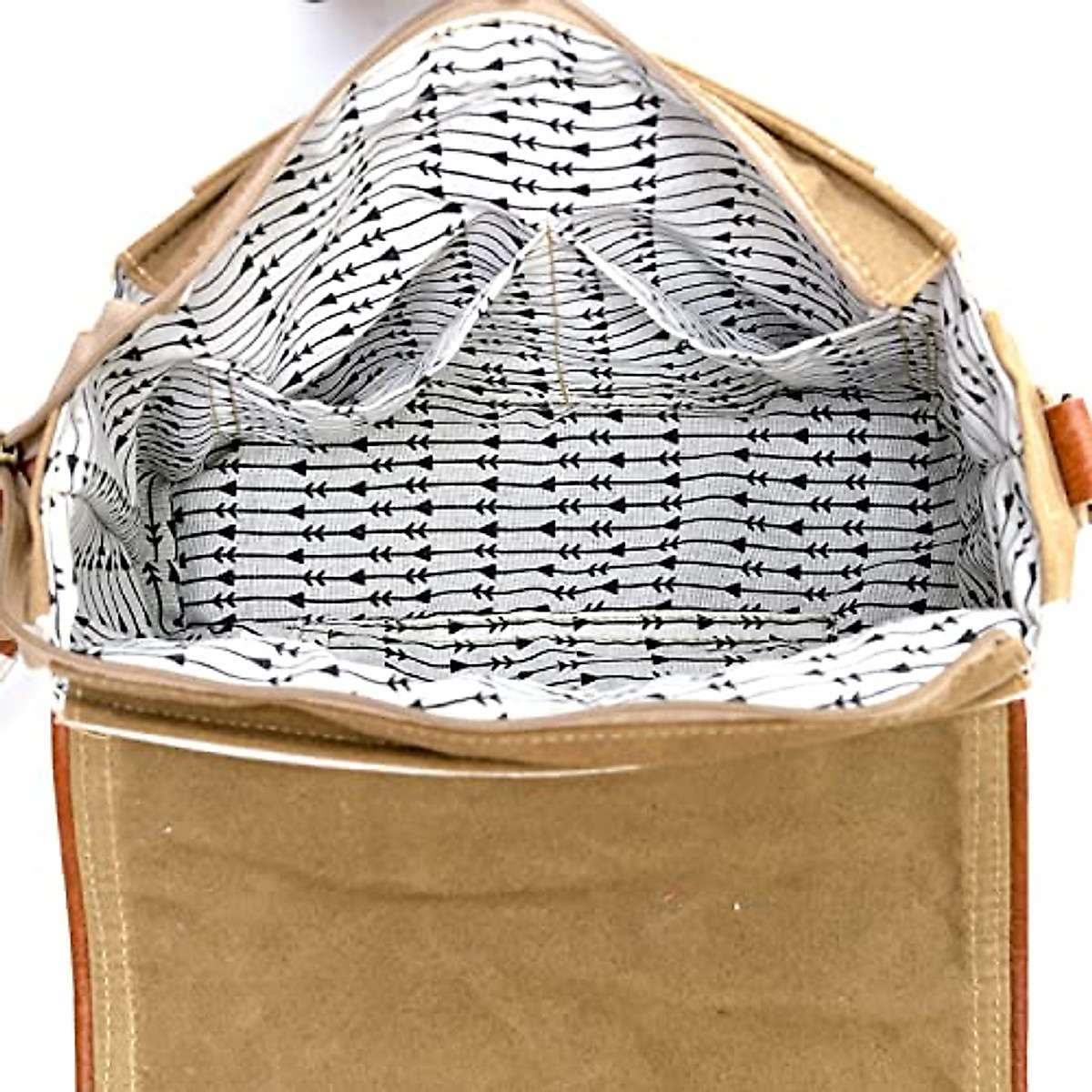 CLA Upcycled Canvas Star Crossbody Bag, Upcycled Canvas & Cowhide Crossbody Bag, Upcycled Canvas & Cowhide Leather Crossbody Bag for Women, Canvas Crossbody Bags for Women