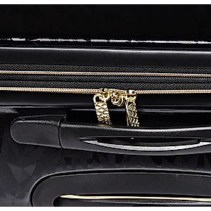 AMERICAN TOURISTER Belle Voyage Hardside Luggage with Spinner Wheels, Black, Carry-On 21-Inch