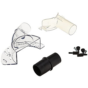 BOSCH RA1172AT 2-Piece Router Dust Extraction Vacuum Hook Kit with Included Hose Adapter