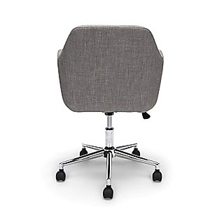 OFM ESS Collection Upholstered Home Office Desk Chair, Grey