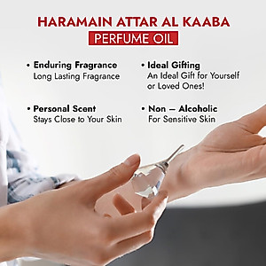 Al Haramain Tanasuk Perfume Oil - 12 ml | Unisex Amber Vanilla Attar Oil | Concentrated Fragrance
