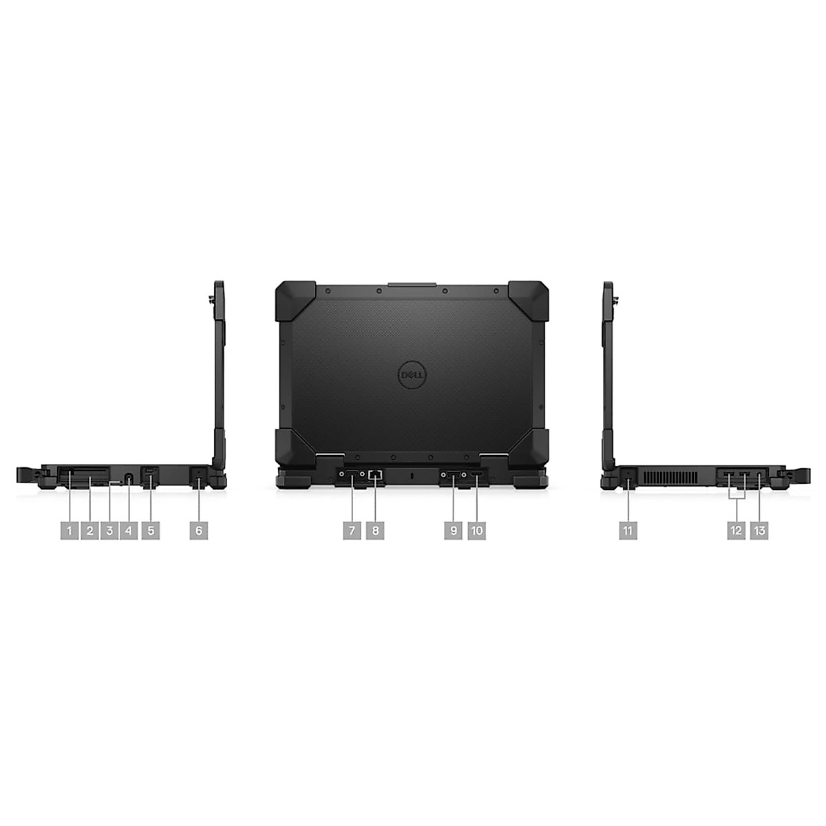 Dell Latitude Rugged Extreme 7330 Laptop (2022) | 13.3" FHD Touch | Core i5-256GB SSD - 16GB RAM | 4 Cores @ 4.4 GHz - 11th Gen CPU Win 11 Pro (Renewed)