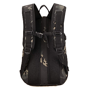 CREATOR Mini 12L Daypack Military MOLLE Tactical Backpack X-Small Rucksack MOLLE Gear Assault Pack for Traveling Camping Bag