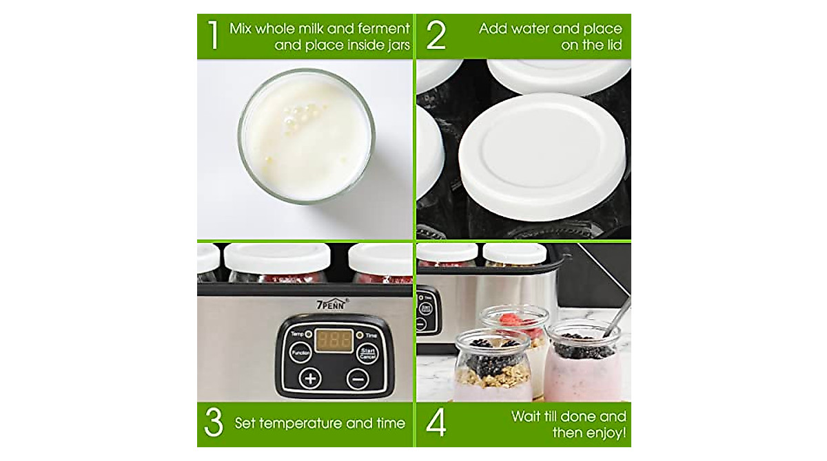 7Penn Yogurt Maker - Easy Home Yogurt Creation
