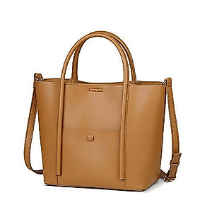 Ladies Large Leather Tote Concealed Carry Studded Shoulder Bag Crossbody Wallet