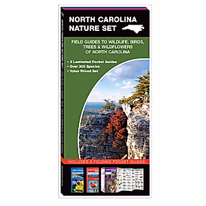 North Carolina Nature Set: Field Guides to Wildlife, Birds, Trees & Wildflowers of North Carolina