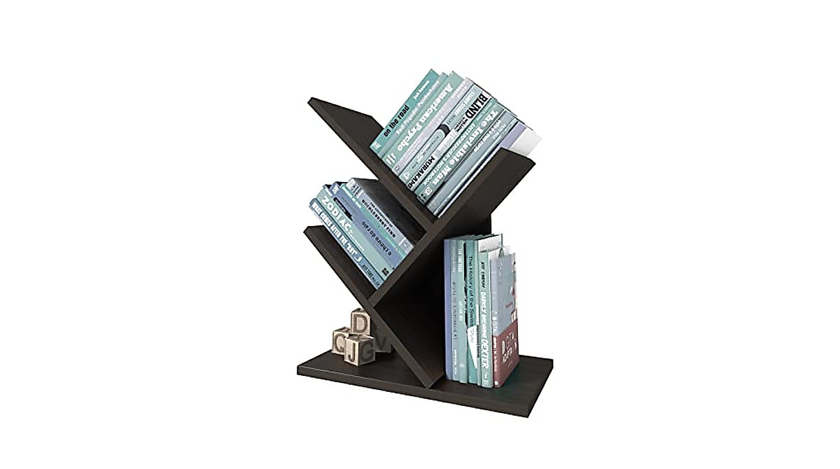 Godferyxin 3-Tier Tree Bookshelf for Office & Home - Durable, Stylish ...