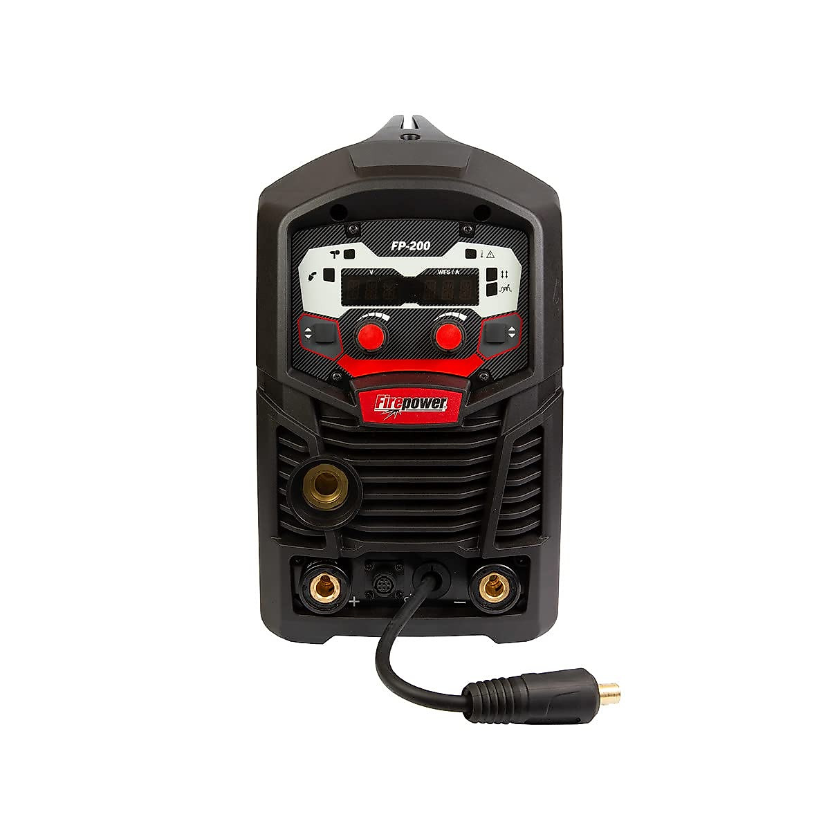 FIREPOWER 1444-1200 FP-200 2-in1 MIG, Flux Cored Welding System, 200A Output, 120-230V, 3/8" Max Thickness, Includes Tweco Fusion 180 MIG Gun, Victor GF250 Regulator, Clamp, Power Adapter, Wire Spool