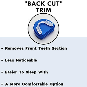 Custom Flexible Super Hard Teeth Grinding Day Guard (Back Cut)