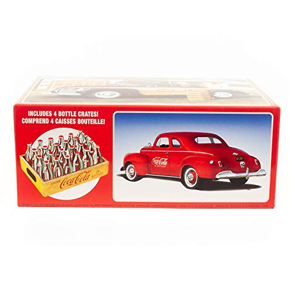 AMT 1941 Plymouth Coupe (Coca-Cola) 2T 1/25 Scale Model Kit (AMT1197M)