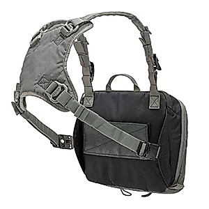 VIKTOS Tactical Pocketed Low Key Chest Rig, One Size, Greyman
