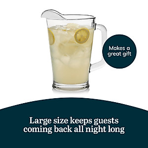 Libbey Glass Pitcher, 60-ounce